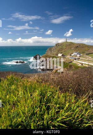 Cape Cornwall. South west coast path. North Cornwall. West country ...