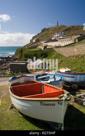 Cape Cornwall. South west coast path. North Cornwall. West country ...