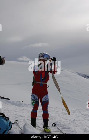 Skimountaineering World Cup Tromsø , Randonee Racing Stock Photo - Alamy