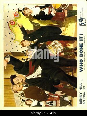 Who Done It (1956) George Margo Stock Photo - Alamy
