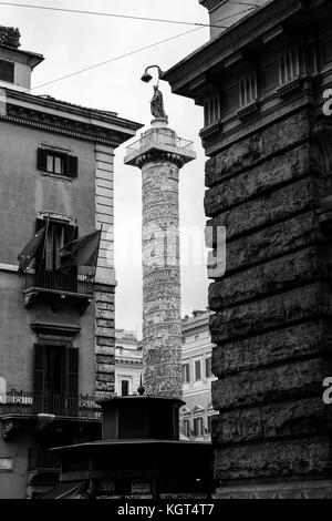 Hadrians Column Rome Stock Photo - Alamy