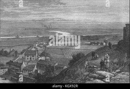 Bridgewater Canal: a view of the Duke of Bridgewater's aqueduct over ...