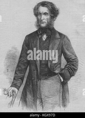 Mr. John Laird, of Birkenhead, 1861. Engraving from a photograph by ...