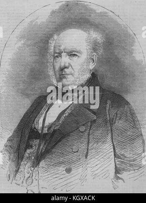 The Hon. Sir Allan MacNab, Prime Minister of Canada - (from a ...
