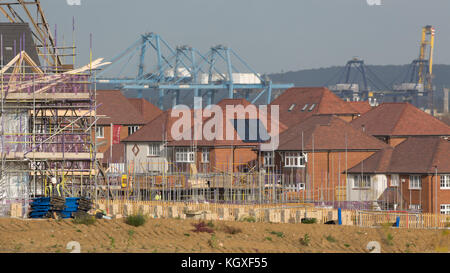 New homes at Ebbsfleet Valley is a new town and redevelopment area in ...