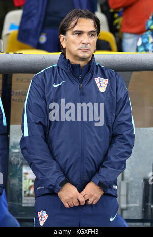 Croatia Head Coach Zlatko Dalic during a Team Croatia training session ...