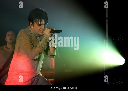 Gary Numan performs live at the O2 ABC in Glasgow Featuring: Gary Numan ...