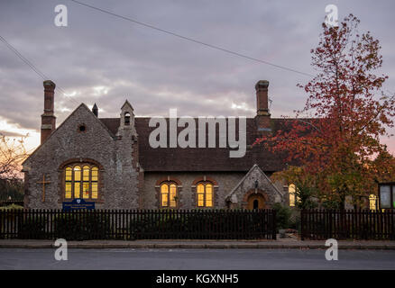 Pluckley Village Church Kent England UK Stock Photo - Alamy