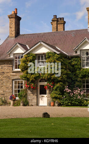 Tyddyn Llan restaurant in Llandrillo, Wales with owner/chef Bryan Webb ...