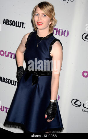 Chelsea Manning attends the 23rd Out100 Event at Altman Building on ...