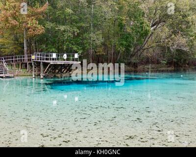 Gilchrist Blue Springs State Park, along the Santa Fe River, Gilchrist ...