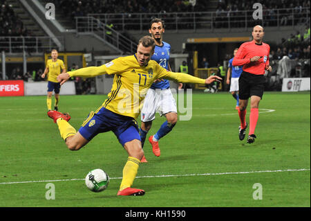 Victor Claesson (Svezia) during the FIFA World Cup qualifiers Russia ...
