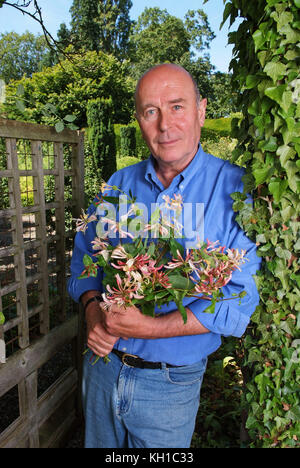 David Wheeler, gardener and author, in his garden Bryans Ground in ...