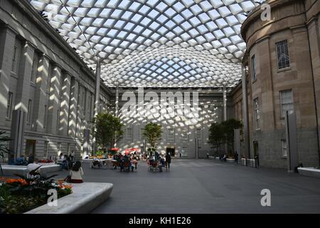 The iconic Atrium at the National Portrait Gallery Smithsonian Museum ...