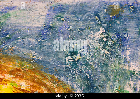 Abstract Informel Acrylic Painting Stock Photo - Alamy