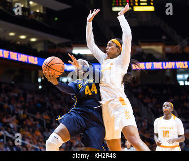 November 12, 2017: Shy Copney #44 of the East Tennessee State Lady ...