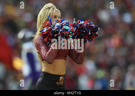 Landover, MD, USA. 12th Nov, 2017. Minnesota Vikings quarterback Case ...