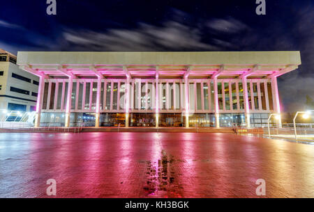 Perth Concert Hall at night Stock Photo - Alamy