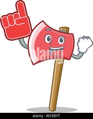 Finger axe character cartoon style Stock Vector Image & Art - Alamy