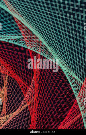 Abstract background of string of threads taken off close-up Stock Photo ...