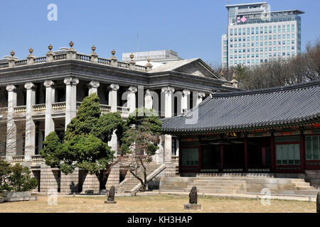 South Korea, Seoul, Deoksu palace Stock Photo - Alamy