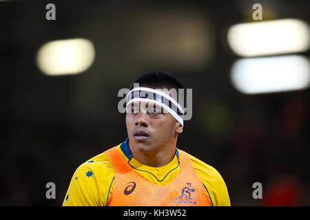 Australia's Allan Alaalatoa Stock Photo - Alamy