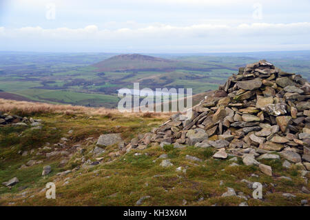 The Northern Wainwright Fell Binsey and Over Water from the Summit of ...