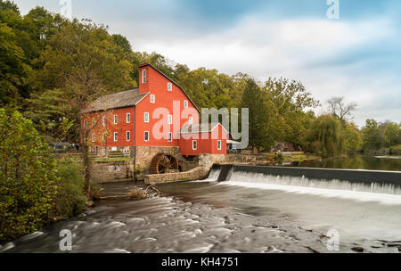 Stone watermill with wooden wheel in an abandoned mountain village in ...