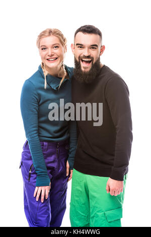 Portrait of beautiful cheerful woman with a snowboard Stock Photo - Alamy