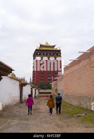 Gansu Province the Gannan Tibetan Stock Photo - Alamy