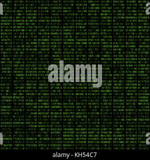 Vector green color hexadecimal code text decorative abstract black ...