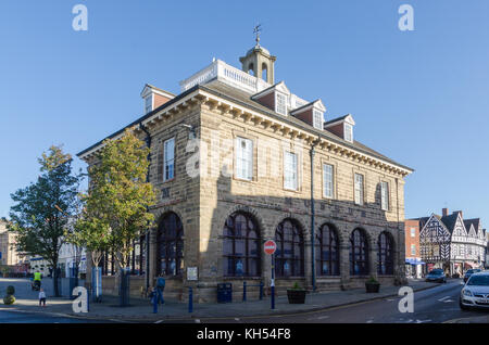 The Market Hall Museum in Warwick's old market hall in Market Place ...