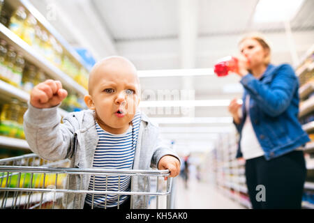 Grocery Shopping With Upset Kids