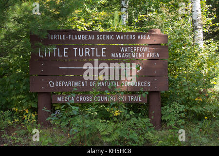 Turtle - Flambeau Scenic Waters Area Stock Photo - Alamy