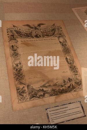 National Museum Of American History Emancipation Proclamation Display ...