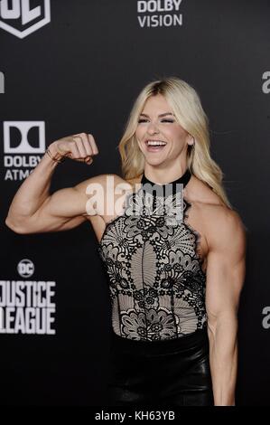 Brooke Ence. "Justice League" Los Angeles Premiere held at the Dolby ...