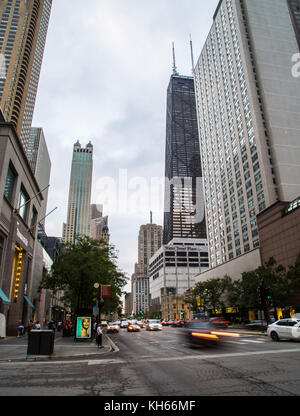 A view from a window in the Chicago Public Library at the Obama ...