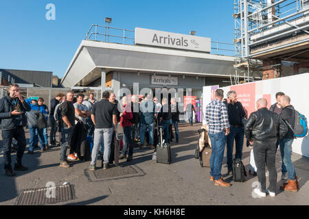 Luton Airport Arrivals Stock Photo - Alamy