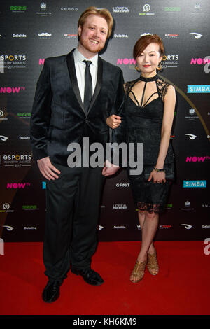 TobiWan (real name Toby Dawson) and girlfriend Amy attending the NOW TV ...
