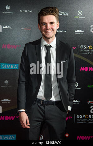 BennyCentral (real name Ben Perkins) attending the NOW TV Esports ...