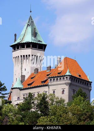 Castle Cerveny Kamen, Bratislavsky kraj, Slovakia, Europe Stock Photo ...