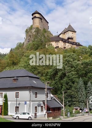 Castle Oravski Hrad, Zilinsky kraj, Slovakia, Europe Stock Photo - Alamy