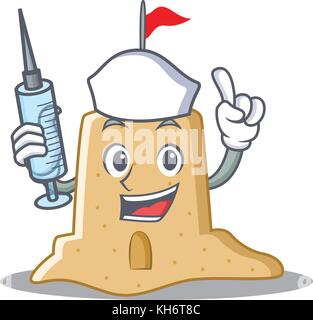 Nurse shovel character cartoon style Stock Vector Image & Art - Alamy