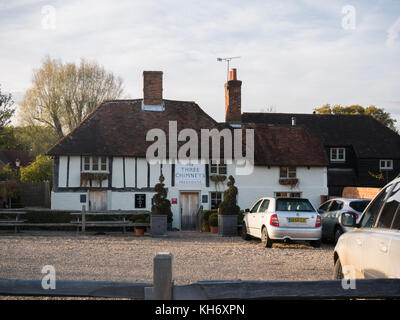 The Three Chimneys Pub Sissinghurst, Kent Stock Photo - Alamy
