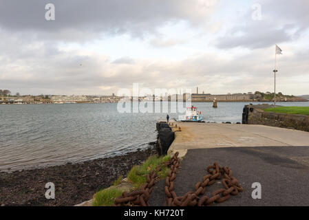 UK Cornwall Cremyll River Tamar Stock Photo - Alamy