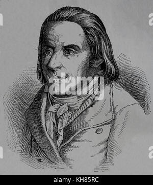 Johann Heinrich Pestalozzi (1746-1827). Swiss pedagogue and education ...