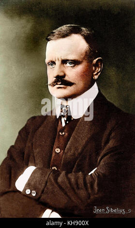 Sibelius. Jean, Finnish composer, 8 December 1865 - 20 September 1957 ...