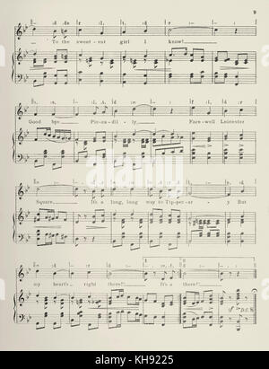 It's a Long, Long Way to Tipperary - song written and composed by Jack ...