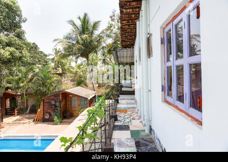 Indian Kitchen guest house and Restaurant Stock Photo - Alamy