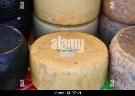 PECORINO ROMANO CHEESE WHEEL Stock Photo - Alamy